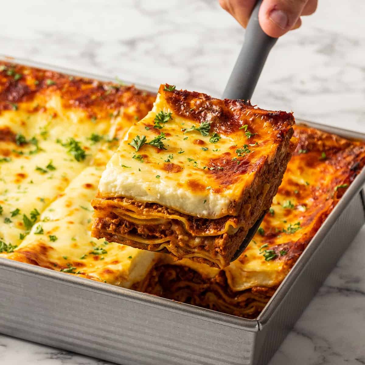 Melt-in-Your-Mouth Beef Lasagna - recipesbucket.com